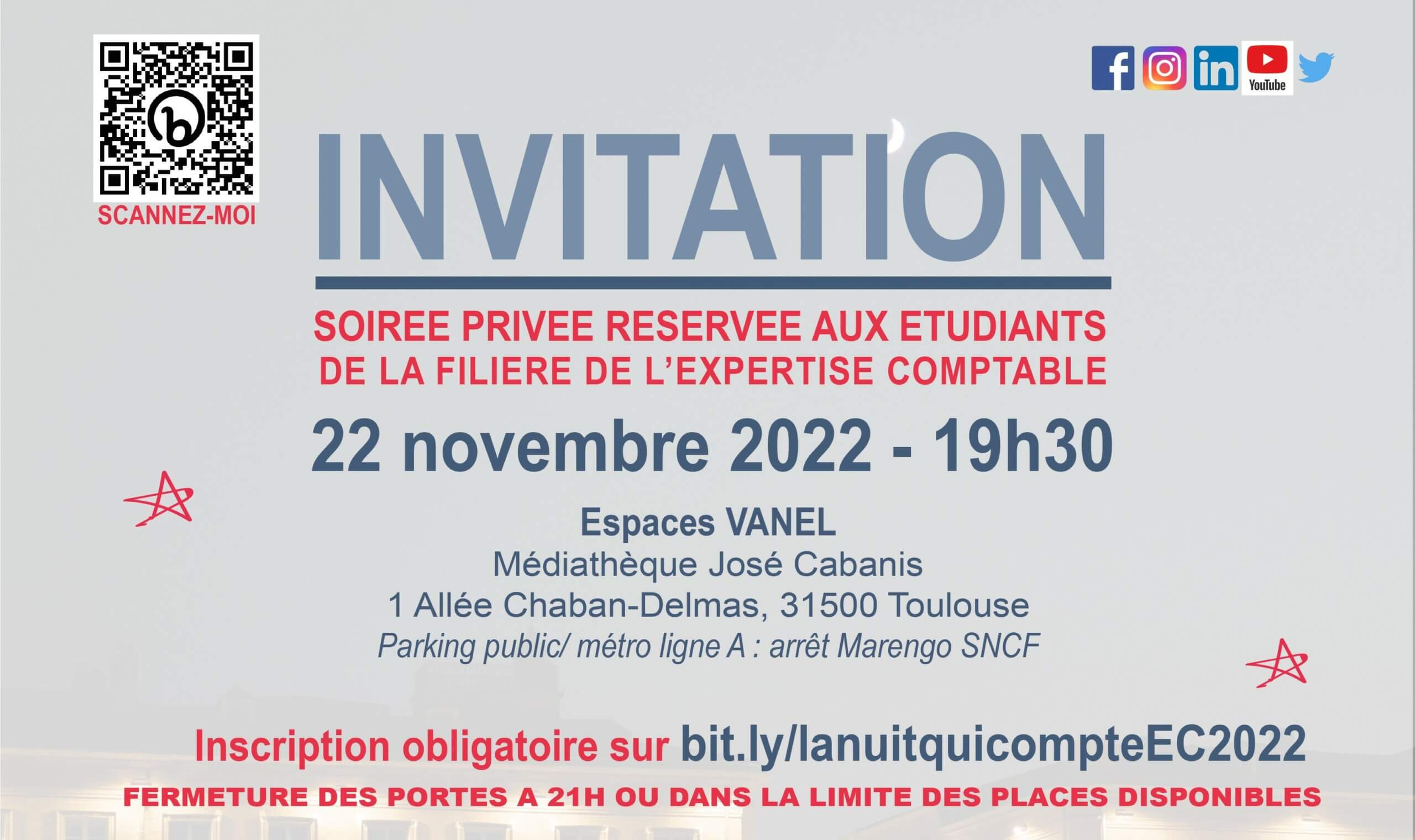 LA NUIT QUI COMPTE - CRCC - Toulouse